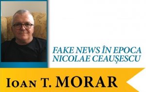 Ioan T. Morar, invitat la Conferințele UVT – Fake News în epoca Ceaușescu